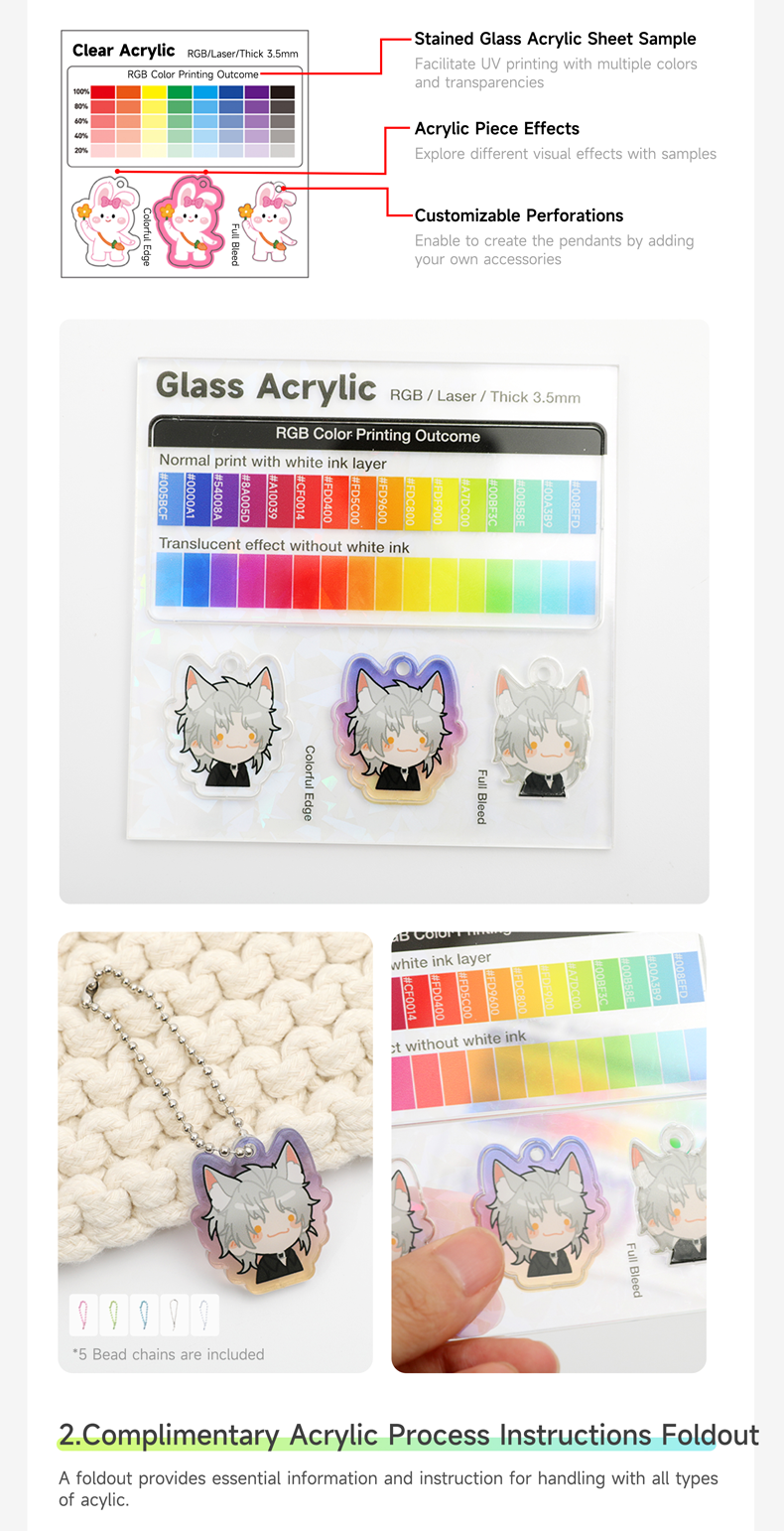 Wooacry Sample Pack - Stickers Sample Pack