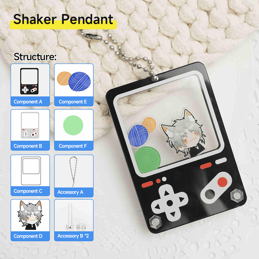 Custom Acrylic Shaker Pendant